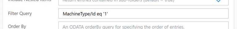 Query Filter | Power Automate App Services | Power GI