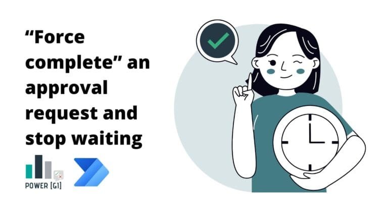 Power Automate | Dataverse | Approval request | Stop waiting