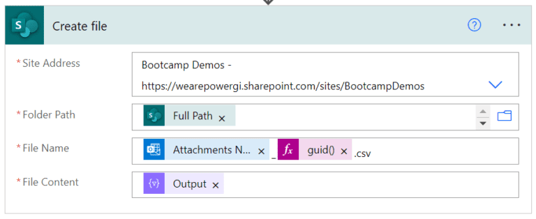 Power Automate | Excel file | SharePoint | Power GI