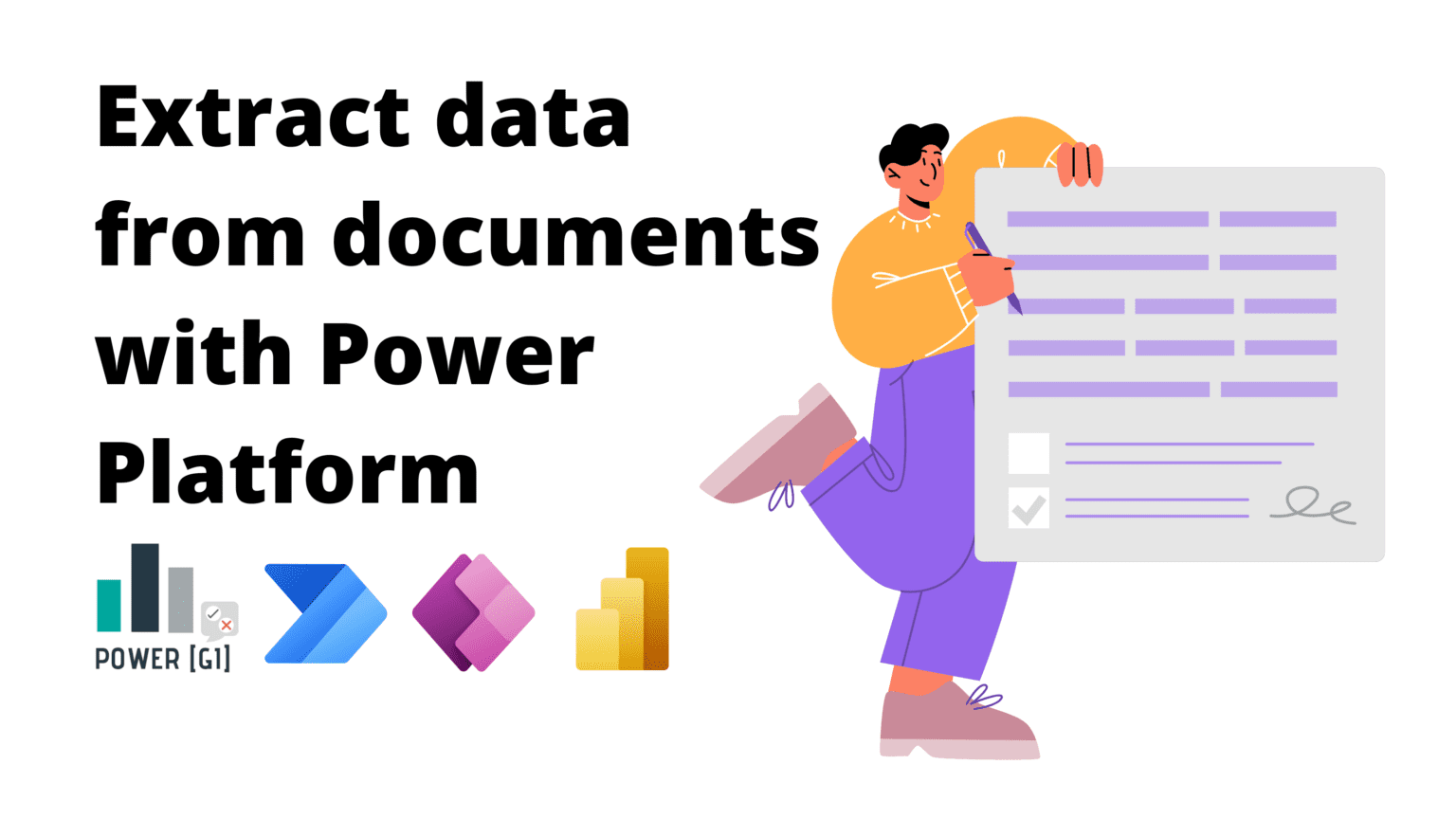 How to extract data from documents? best practices-Power GI